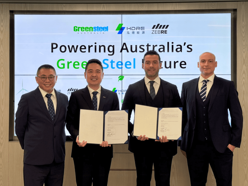 Greensteel Australia and ZEBRE sign a partnership agreement for ...